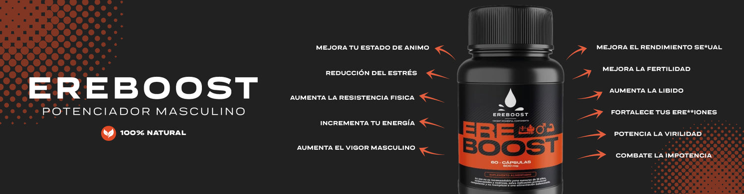 Ereboost | Potenciadores 100% Naturales | Energizantes